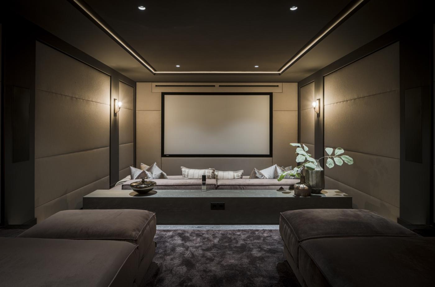 High-end thuis bioscoop