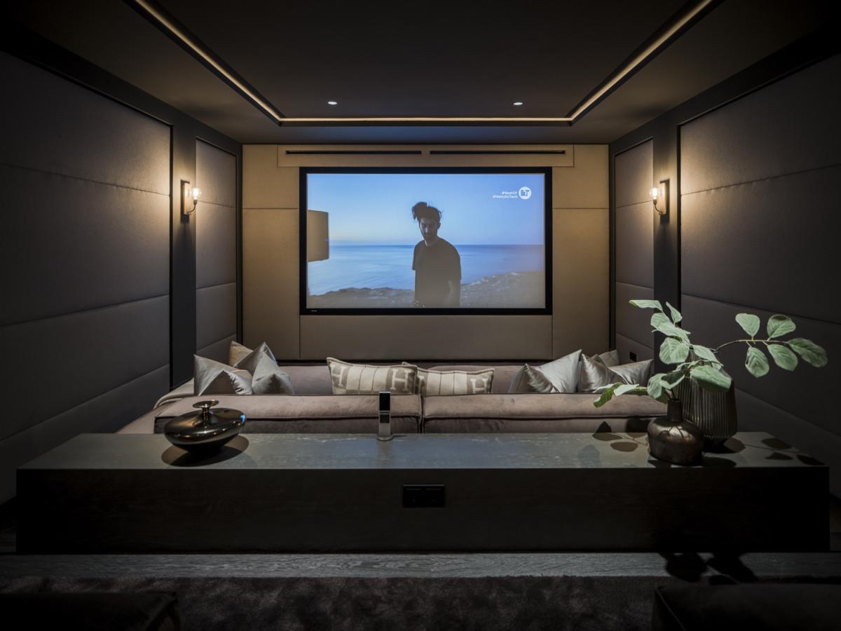 High-end thuis bioscoop