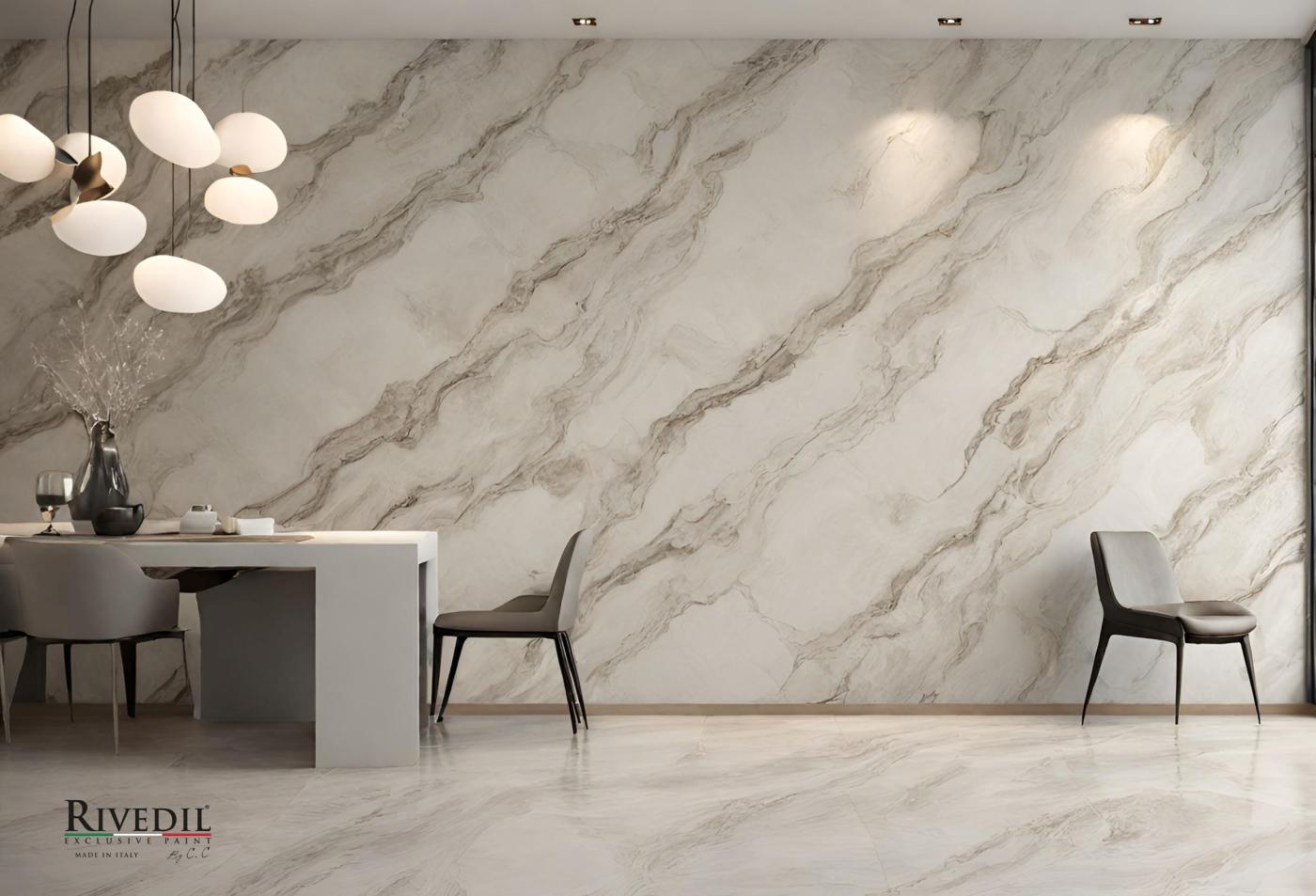 Luxe interieur met Rivedil wandafwerking | Best Interiors